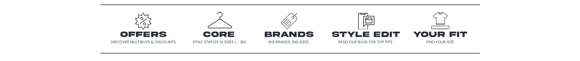 Men's Big and Tall Clothing | L-8XL | BadRhino