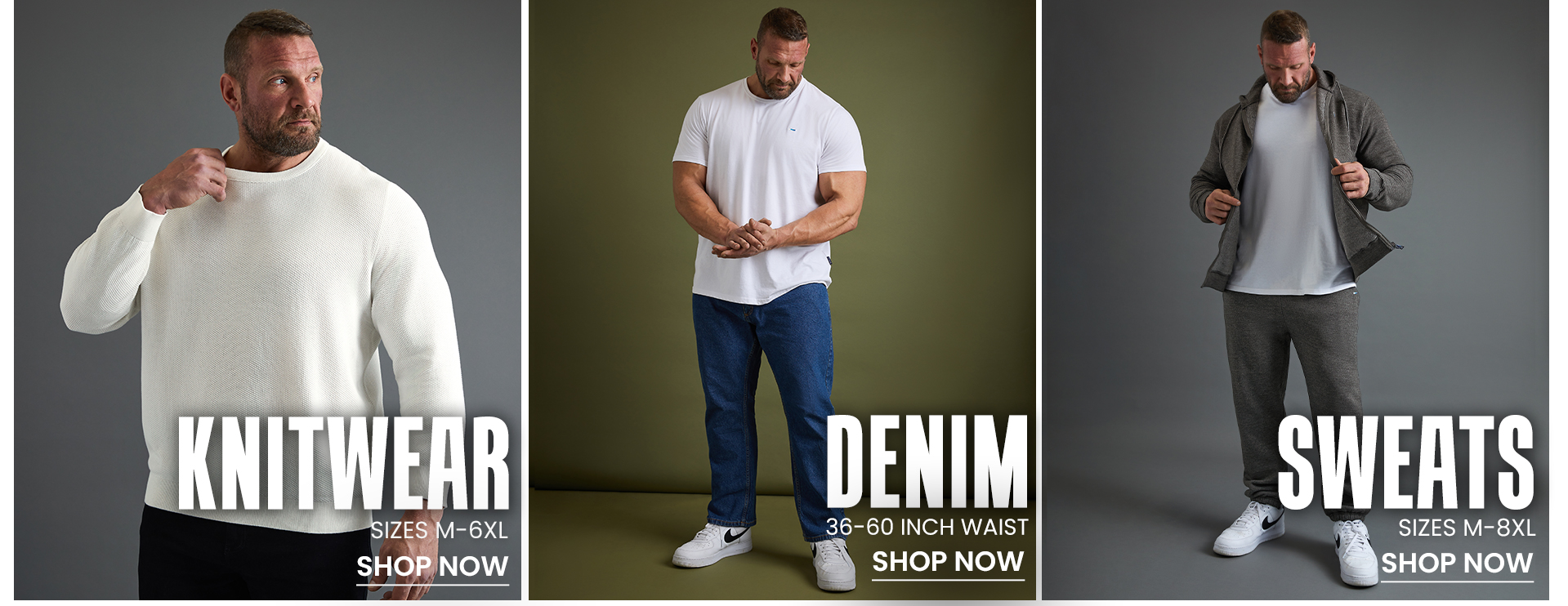 Men's Big and Tall Clothing | M-8XL | BadRhino